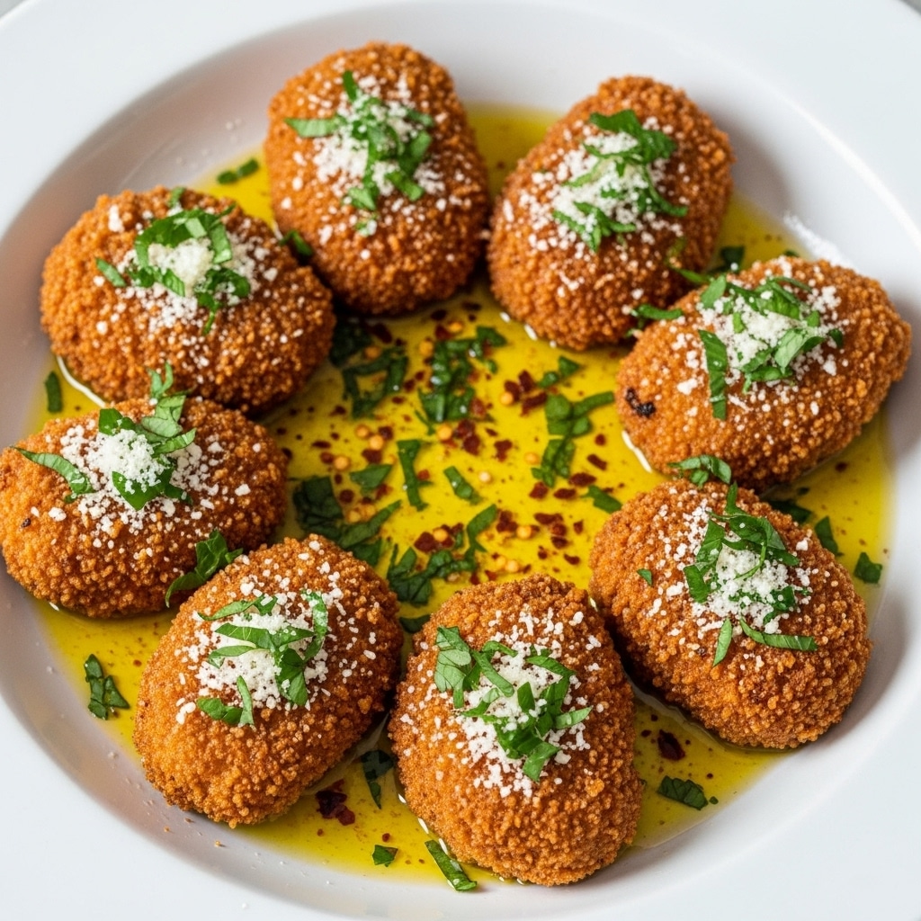 Crispy Italian Chicken Christopher with Garlic Butter Sauce